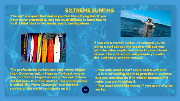 Surf brochure