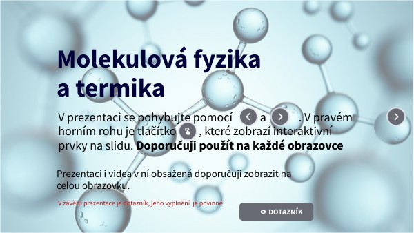 Termodynamika - úvod | Genially