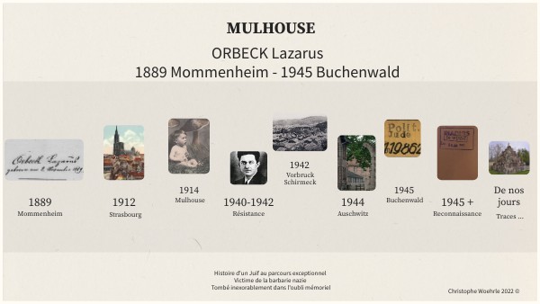 ORBECK Lazarus 1889-1945