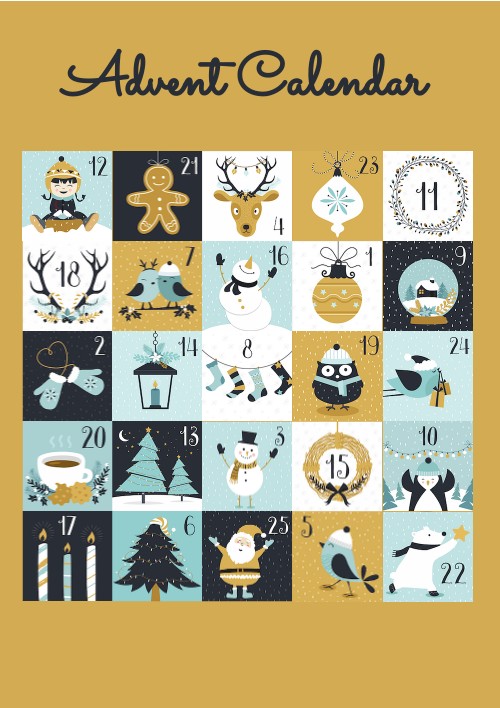 Adventní kalendář do Aj
