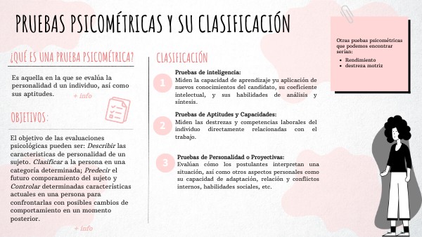 Prueba psicometricas | Genially