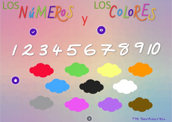 Los colores y los números