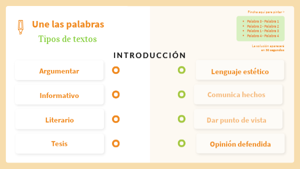 Tipos de texto interactivo | Genially