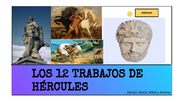 los 12 trabajos de hercules | Genially
