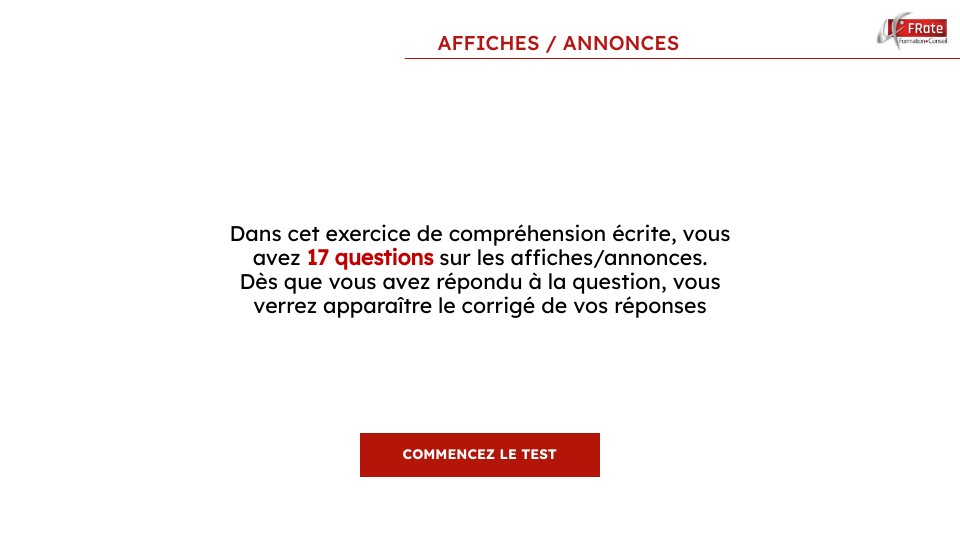 TEST - AFFICHES / ANNONCES | Genially