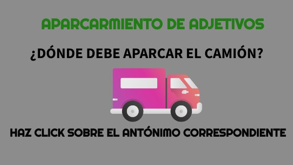 Aparcamiento de adjetivos con V | Genially