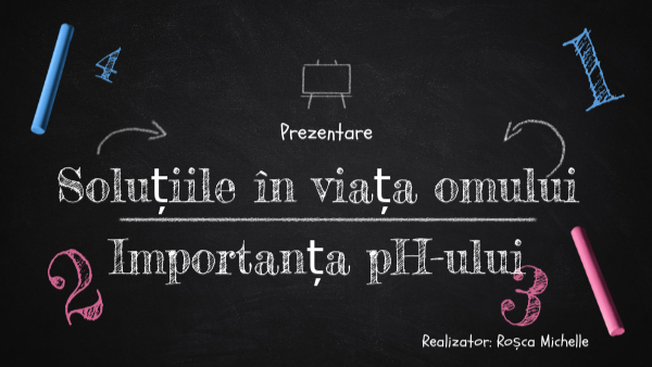 Soluțiile și pH-ul în viața omului | Genially