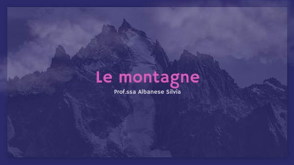 LE MONTAGNE