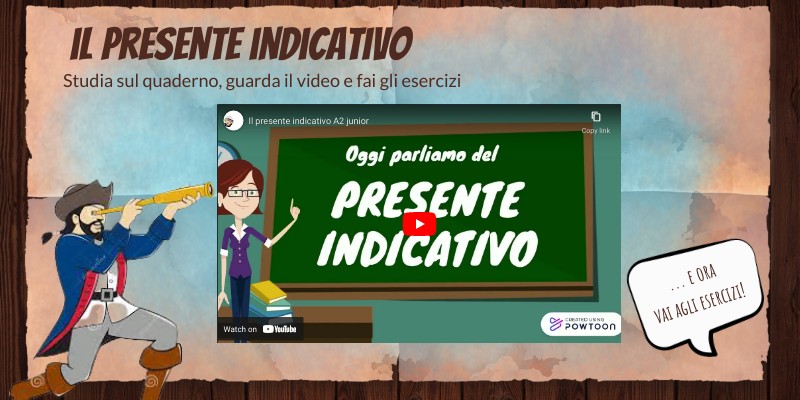 2 RIpasso del presente indicativo | Genially