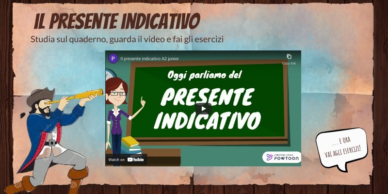 Copy - RIpasso del presente indicativo | Genially