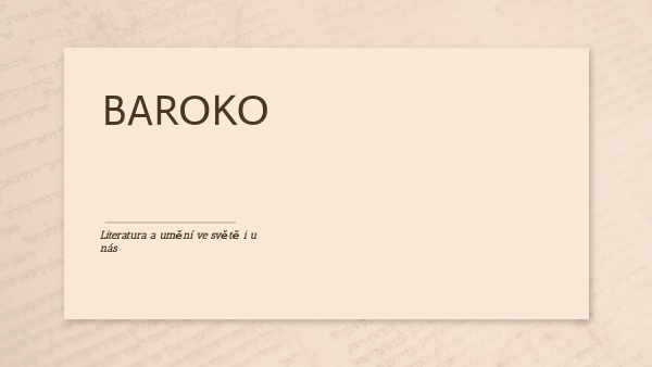 Baroko | Genially