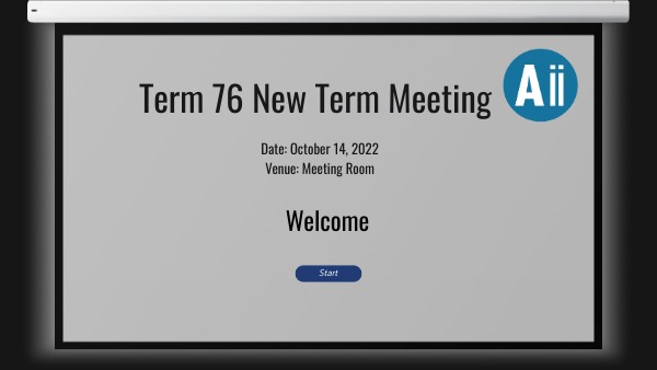 Term 76 New Term Meeting