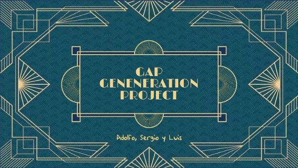 Gap Generation Project