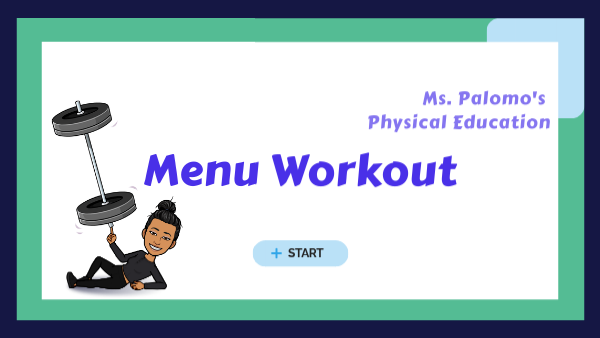 PE Menu Workout