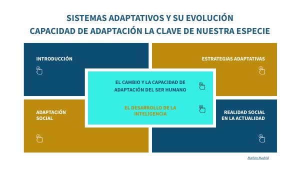 SISTEMAS ADAPTATIVOS Y SU EVOLUCIÓN | Genially