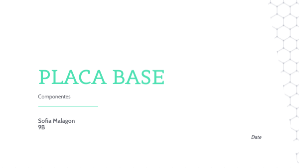 Placa Base | Genially