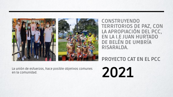 PROYECTO CAT EN EL PCC | Genially
