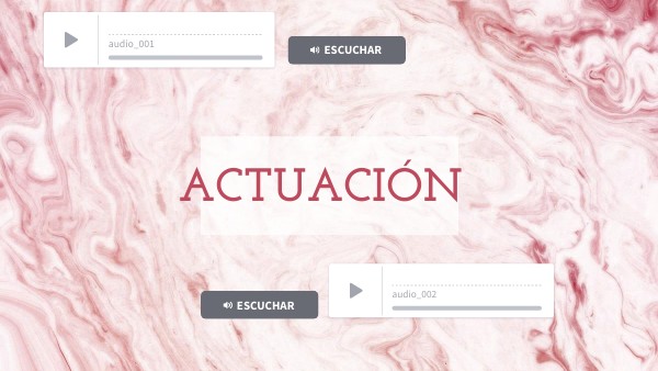 Actuación Tercero | Genially