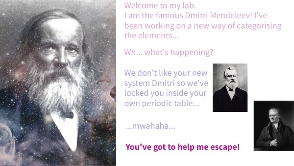 Periodic table and history of atomic model | Genially