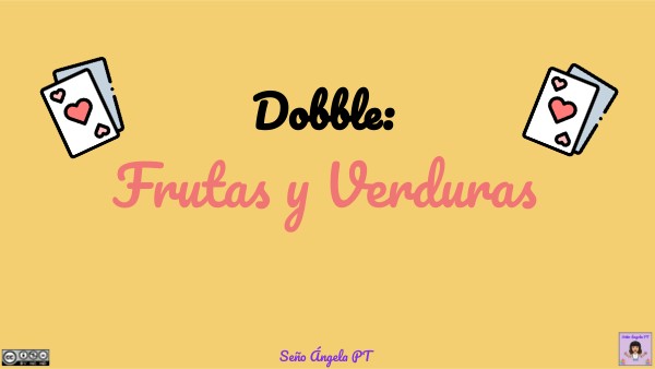 DOBBLE FRUTAS Y VERDURAS | Genially