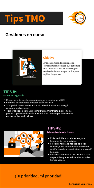 TMO gestiones en curso