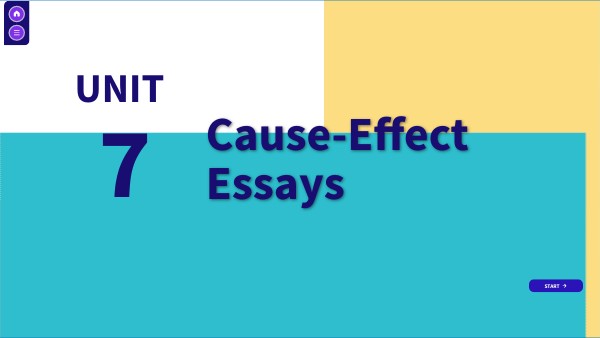 Unit 7 Cause -Effect Essays
