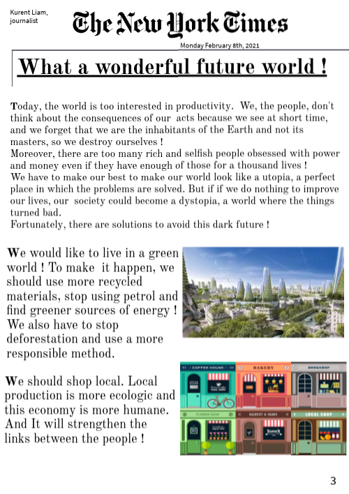 Future world | Genially