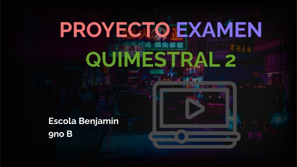 Escola Benjamin 9no B