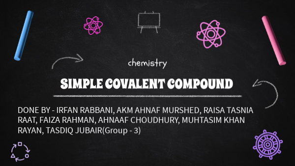 Chemistry Simple Covalent
