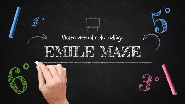 Visite virtuelle Clg Emile Mazé | Genially