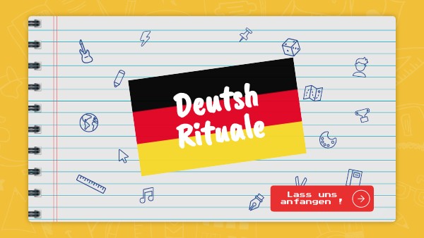 Allemand rituel | Genially