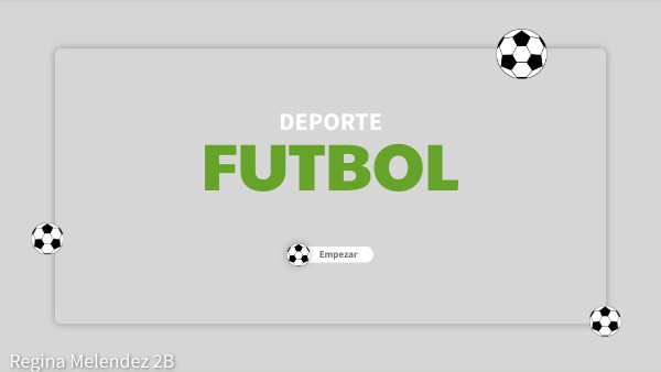 PRESENTACIÓN FUTBOL | Genially