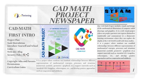 CAD-MATH PROJECT NEWSPAPER