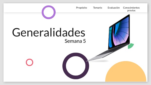 SCI Generalidades S5 | Genially