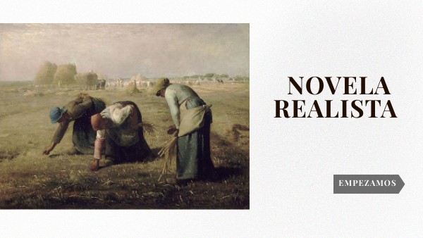 NOVELA REALISTA