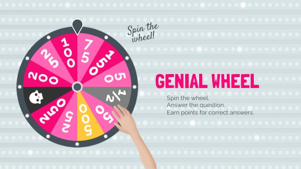 Gr 2 BM #3 GENIAL WHEEL QUIZ | Genially