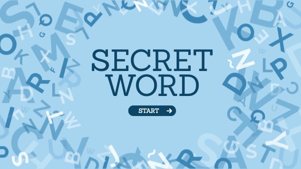 SECRET WORD