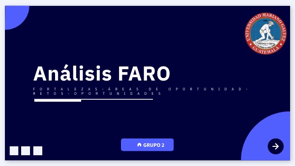 Análisis FARO | Genially