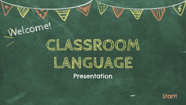 Classroom Language | Genially