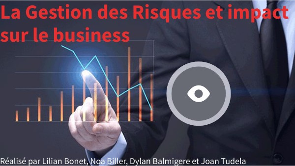 La Gestion des Risques et impact sur le business | Genially