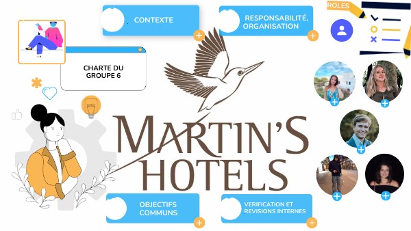charte de groupe illustrée