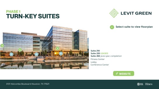 Levit Green Interactive Plan | Genially