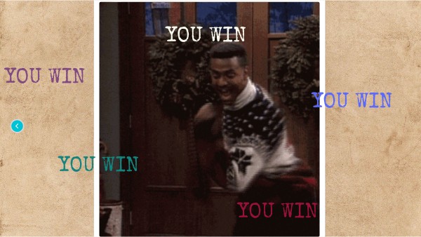 You win | Genially
