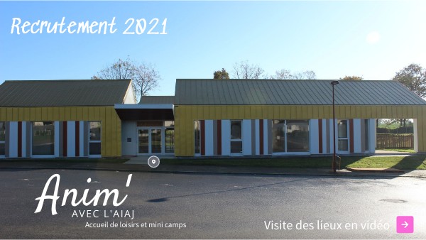 Recrutement AIAJ été 2021 | Genially