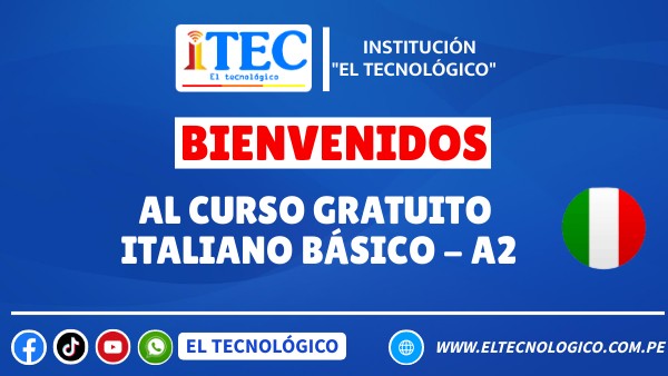 ITALIANO BÁSICO A2 - PRESENTACIÓN | Genially