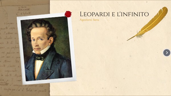 Leopardi e L'infinito