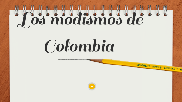 Los Modismos de Colombia | Genially