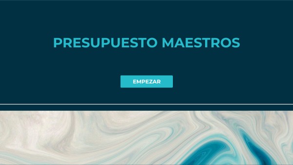 PRESUPUESTOS MAESTROS | Genially