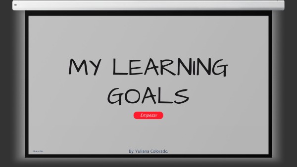 Learning goals