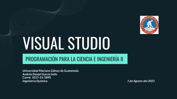 Presentación Visual Studio | Genially
